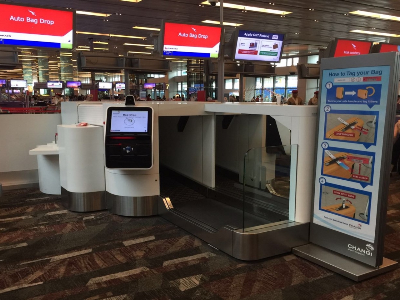 Bag Drop System - M8M Pte Ltd